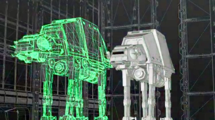 Video: Star Wars Land AT-AT's Construction Update