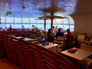 Disney Cruise Cabanas Lunch Review Disney Magic - Ziggy Knows Disney