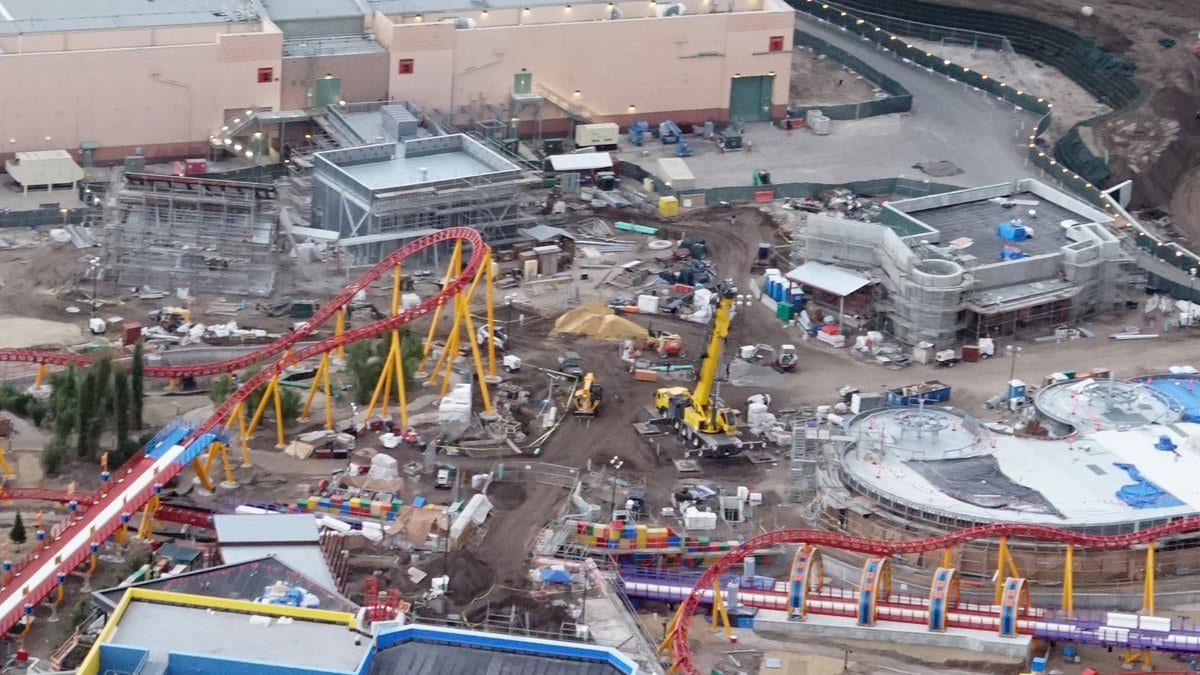 Toy Story Land Construction Update October 2017 | Ziggy Knows Disney