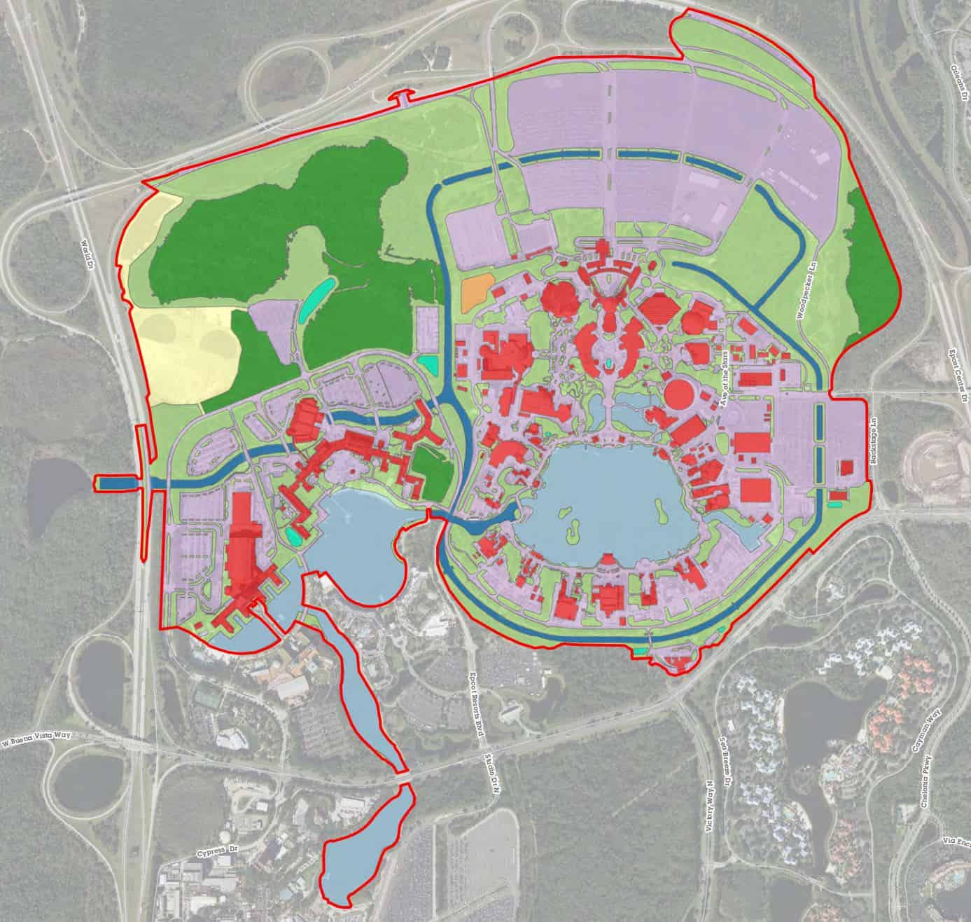 New Permits Show Epcot Hotel Location | Ziggy Knows Disney