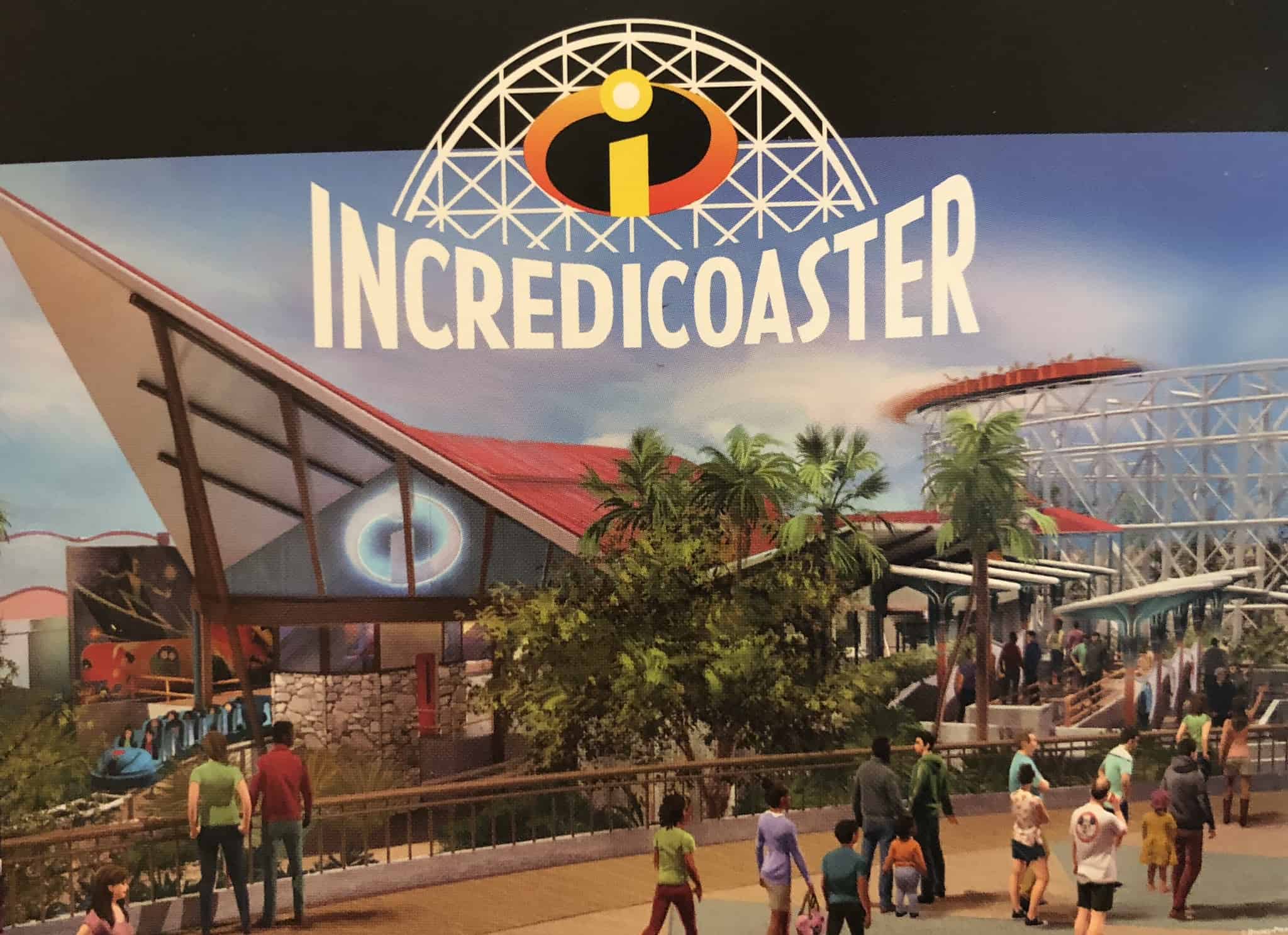 Disney California Adventure Incredicoaster Logo Revealed