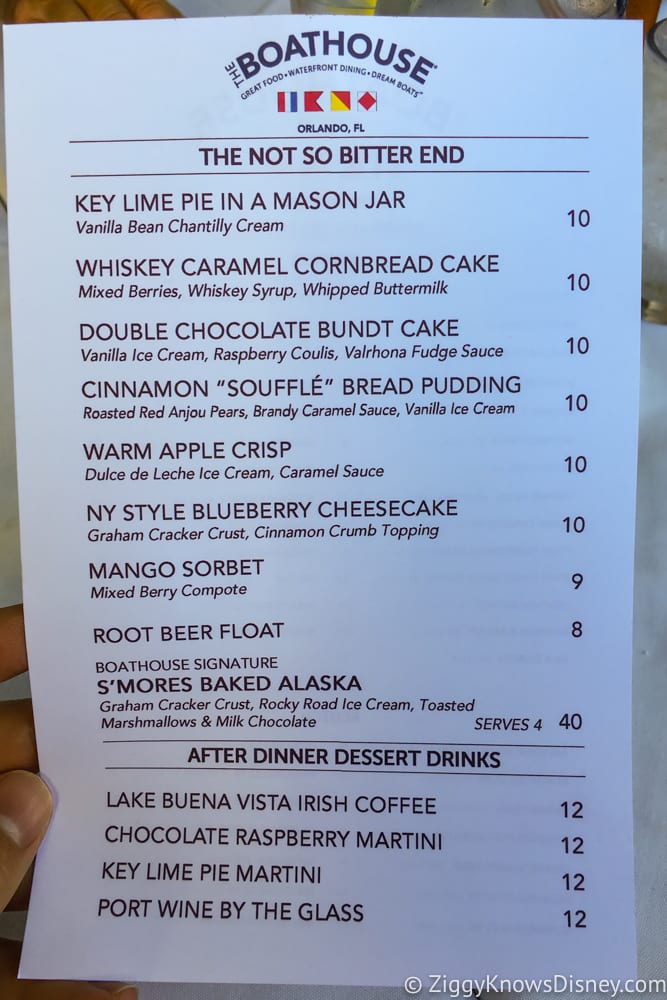 REVIEW: The BOATHOUSE Restaurant Lunch in Disney Springs