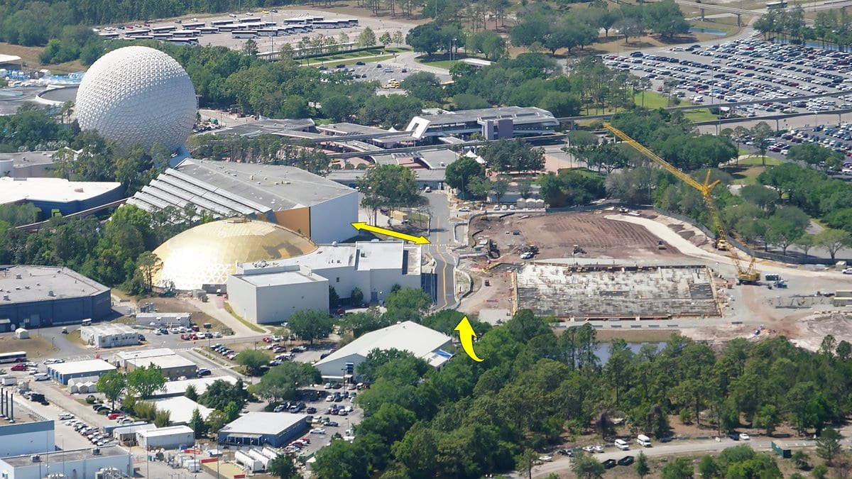 PHOTOS: Guardians of the Galaxy Coaster Queue to Show Building Path ...