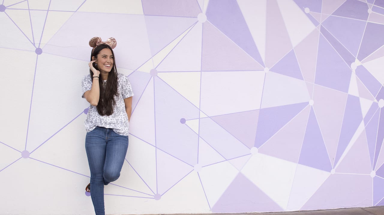 New Purple Wall in Disney's Magic Kingdom Now Finished