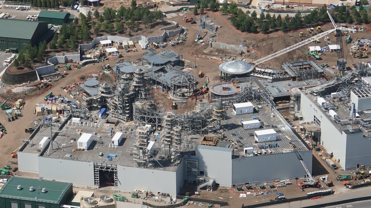 PHOTOS: New Star Wars Galaxy's Edge Building Under Construction