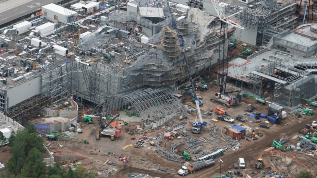PHOTOS: Star Wars Galaxy's Edge Construction Update May 2018
