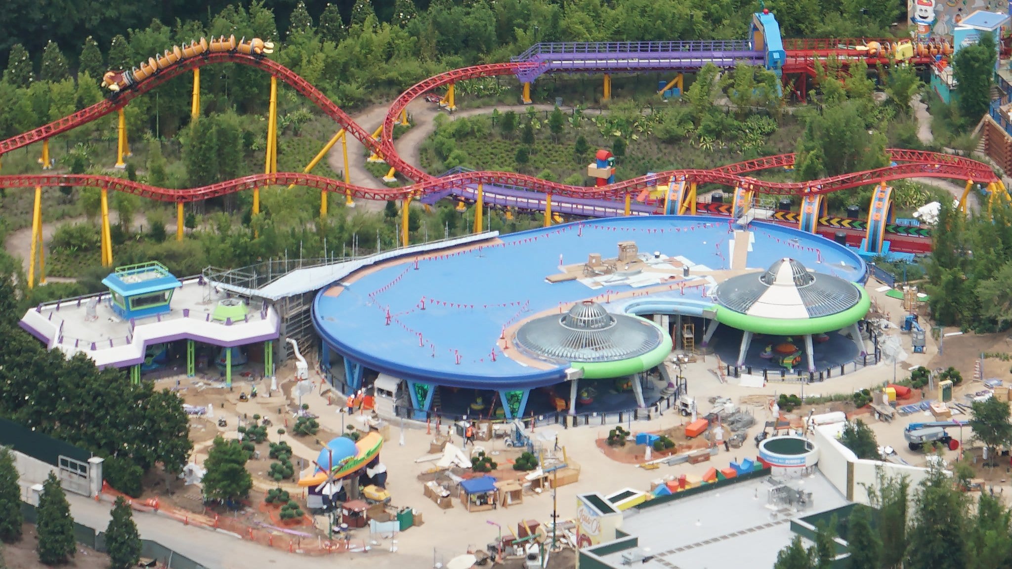 PHOTOS: Slinky Dog Dash Testing 3 Trains in Latest Toy Story Land Update