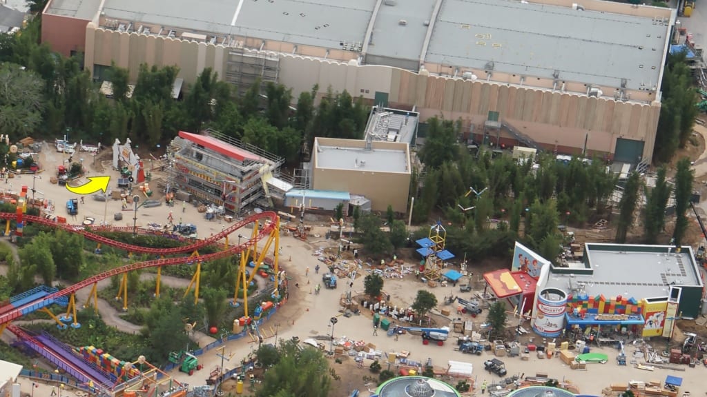 PHOTOS: Slinky Dog Dash Testing 3 Trains in Latest Toy Story Land Update