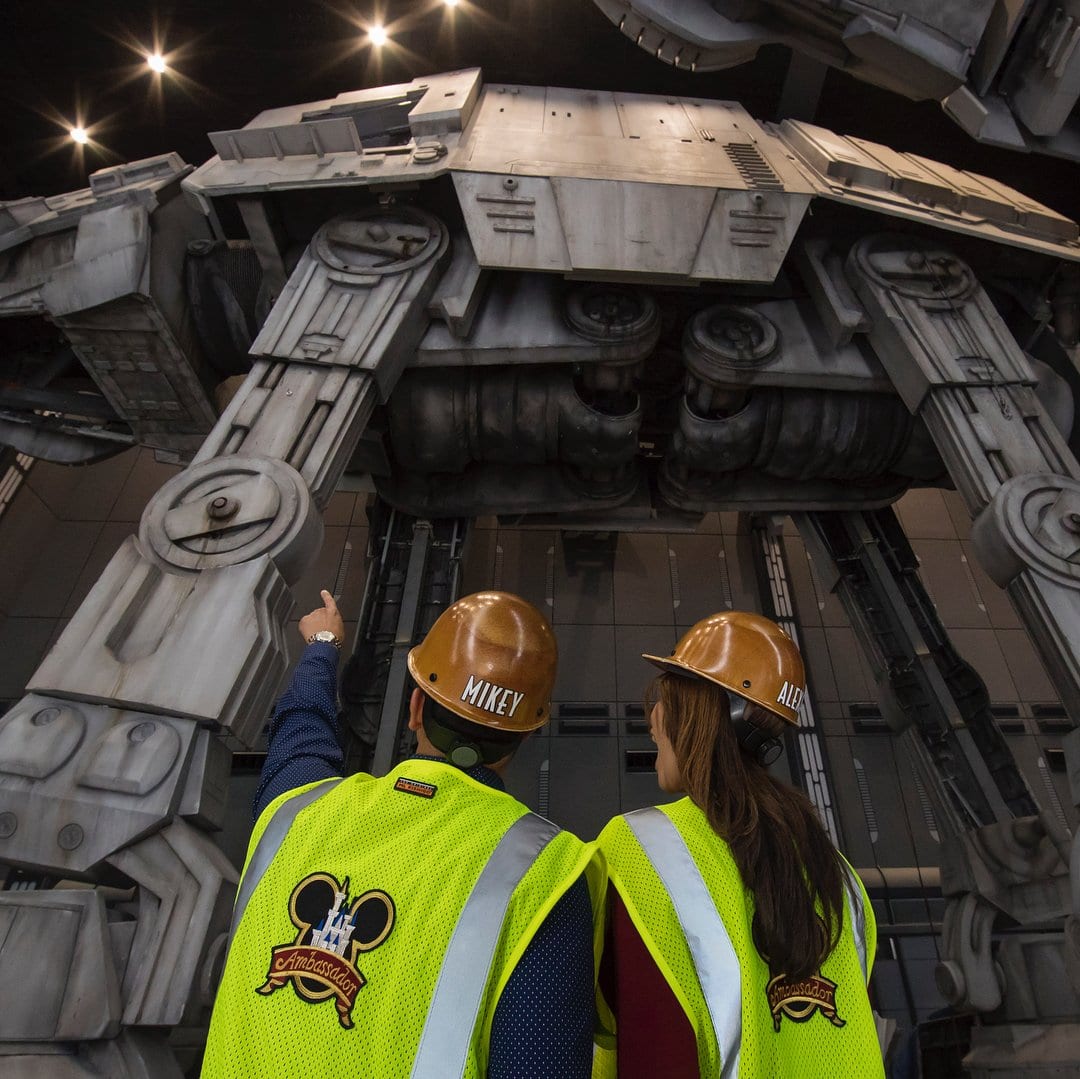 PHOTOS: Look at the AT-AT Walkers Inside Battle Escape Attraction in ...