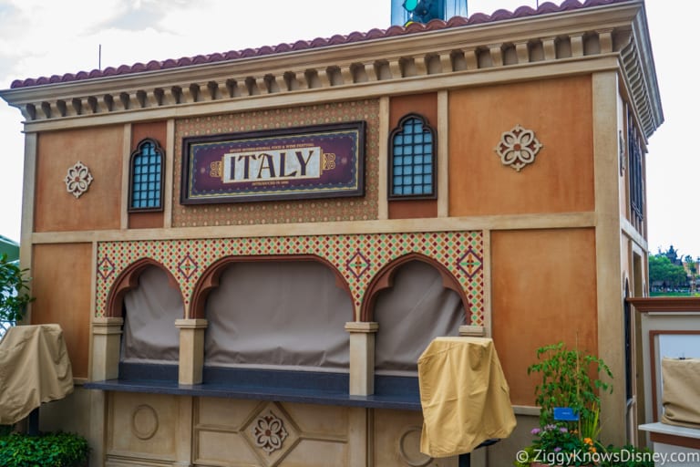 REVIEW: Italy - 2019 Epcot Food and Wine Festival | Menu, Prices