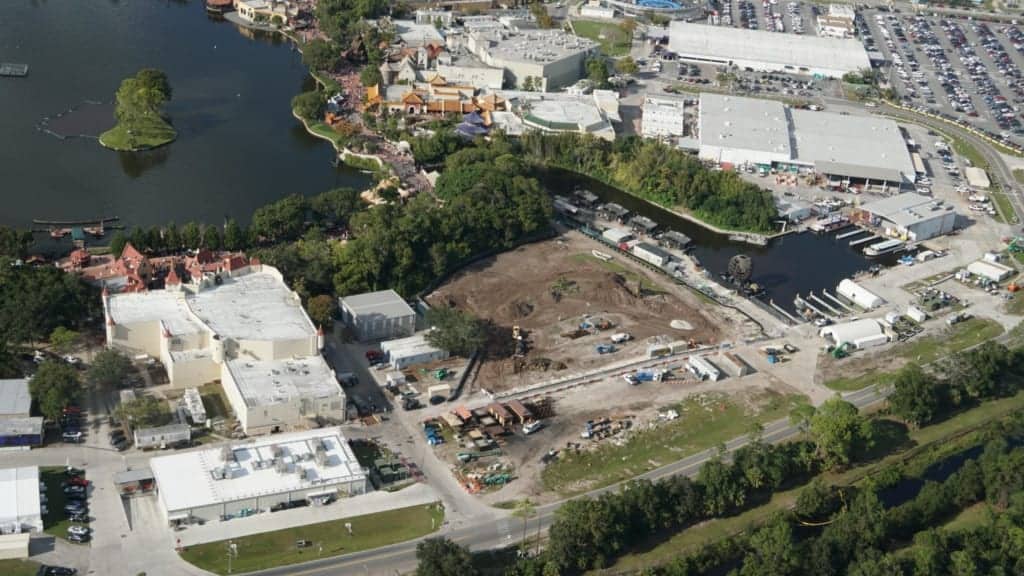 What's Being Built Behind the Africa Pavilion in Epcot?