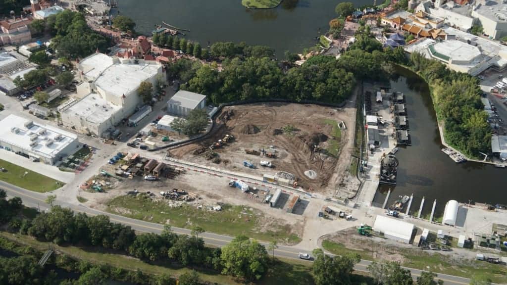 What's Being Built Behind the Africa Pavilion in Epcot?