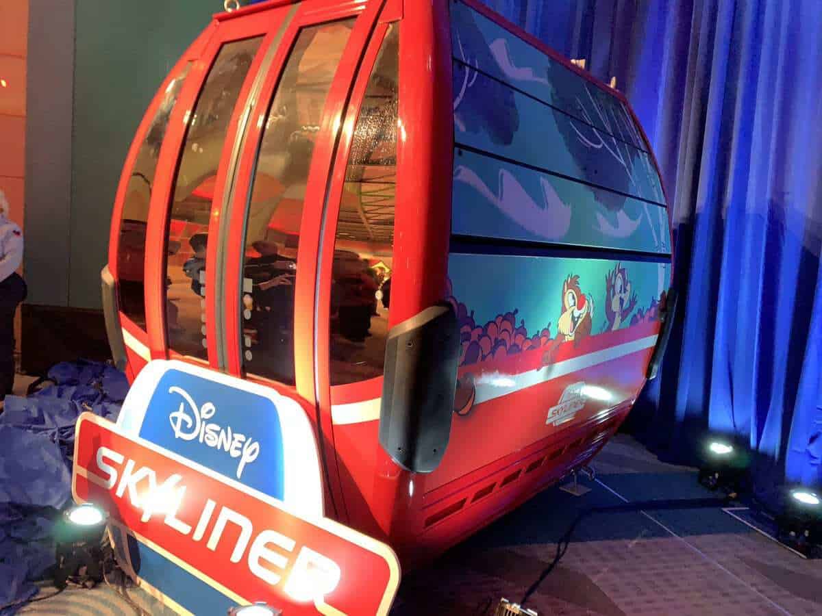 PHOTOS: First Look at Disney Skyliner Gondola Cars Coming to Walt ...