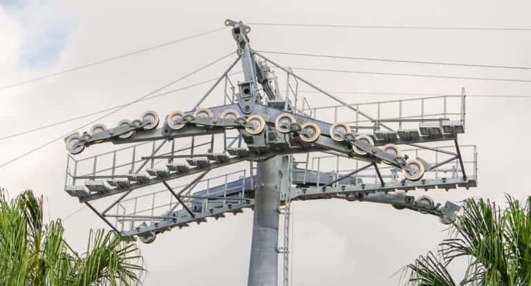 PHOTOS: First Disney Skyliner Cables Installed - Construction Update ...