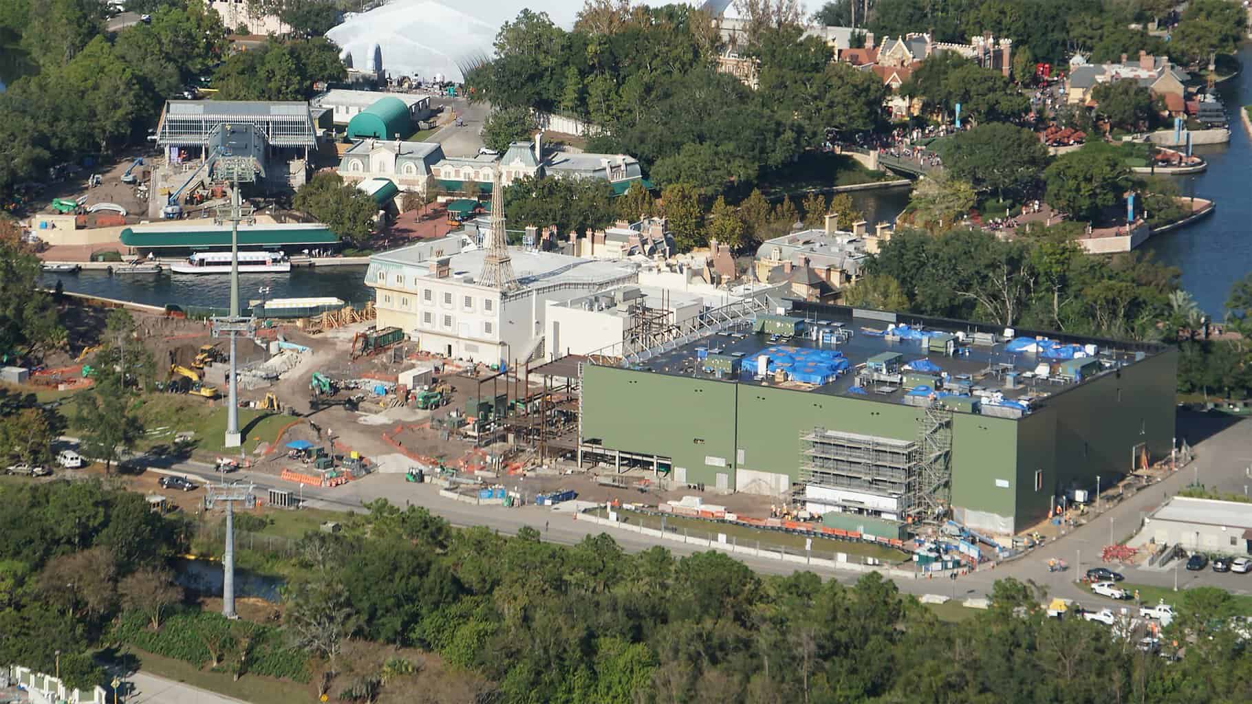 Remy's Ratatouille Adventure Construction Update - December 2018