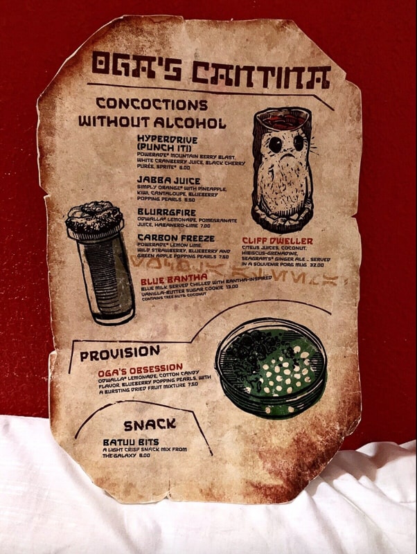 Oga s Cantina Menu Review Reservations Star Wars Galaxy s Edge Oga s Cantina Menu Review Reservations Star Wars Galaxy s Edge