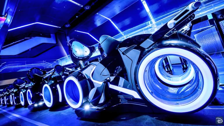 TRON Lightcycle Run Roller Coaster Ride Details - Disney World