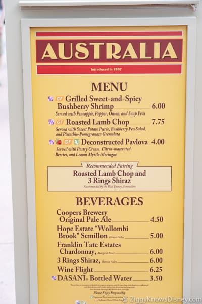 MENUS: 2019 Epcot Food and Wine Festival | Prices, Food Photos, Reviews