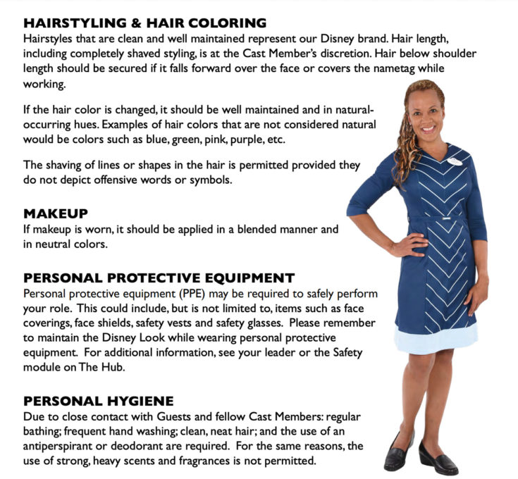 Disney Parks Changing Cast Member "Disney Look" Requirements