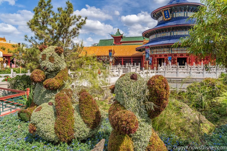Every Topiary from 2021 Epcot Flower and Garden Festival