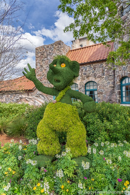 Every Topiary from 2021 Epcot Flower and Garden Festival