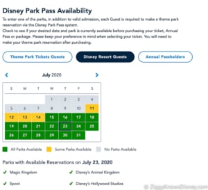 How to Make Disney World Park Pass Reservations | Complete Guide