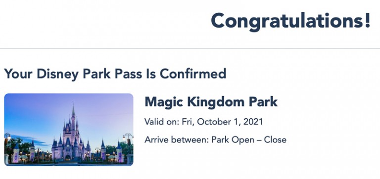 How to Make Disney World Park Pass Reservations | Complete Guide
