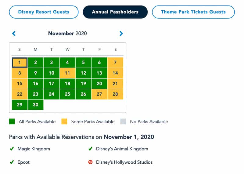 How to Make Disney World Park Pass Reservations | Complete Guide