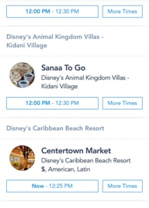 Disney World Table Service To Go | Tips & How to Use It