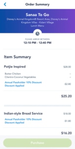 Disney World Table Service To Go | Tips & How to Use It