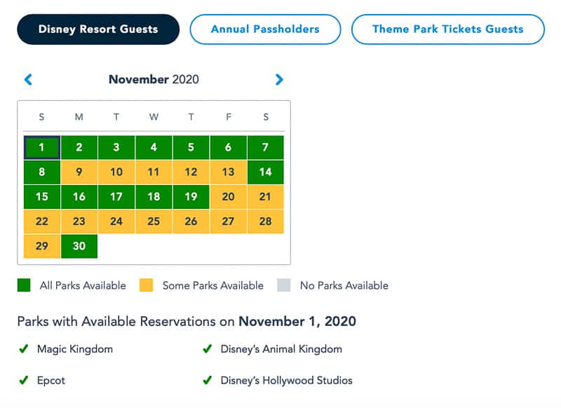 How to Make Disney World Park Pass Reservations | Complete Guide