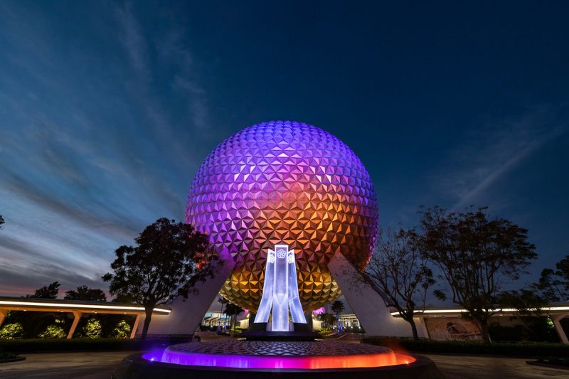 EPCOT Entrance Renovation Construction Update - February 2021