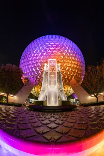 EPCOT Entrance Renovation Construction Update - February 2021