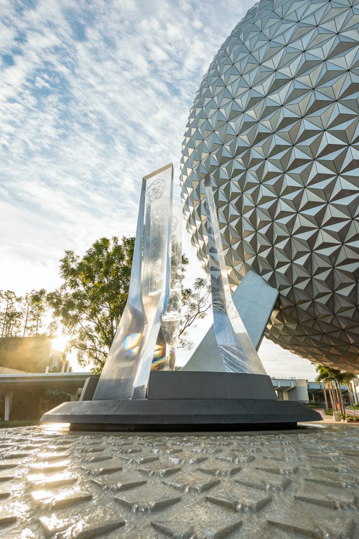 EPCOT Entrance Renovation Construction Update - February 2021
