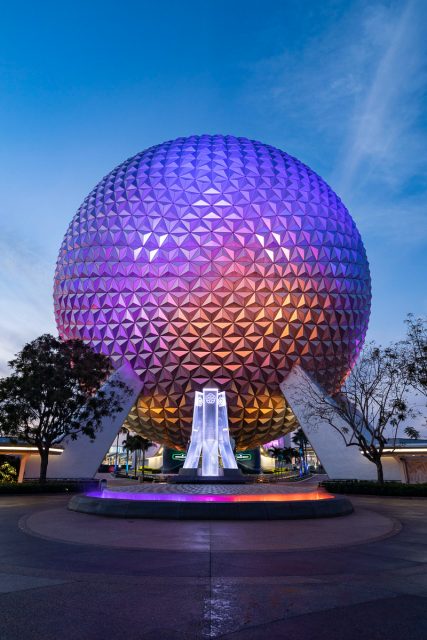 EPCOT Entrance Renovation Construction Update - February 2021