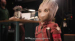 Disney Imagineering Creates Walking Groot Animatronic Figure