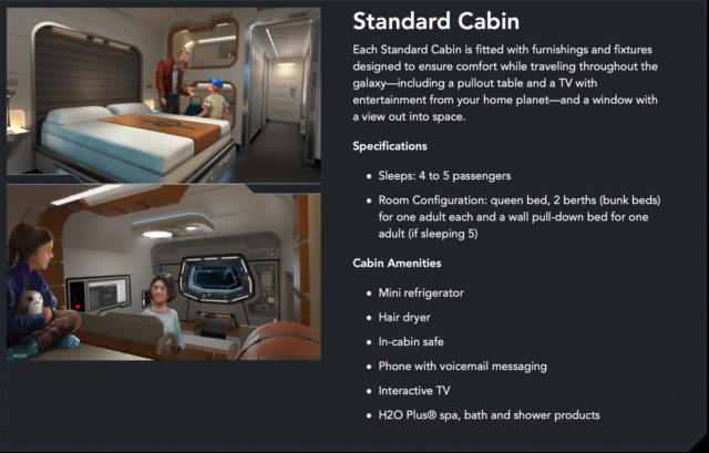 Star Wars Galactic Starcruiser | Full Room Tour & Photos