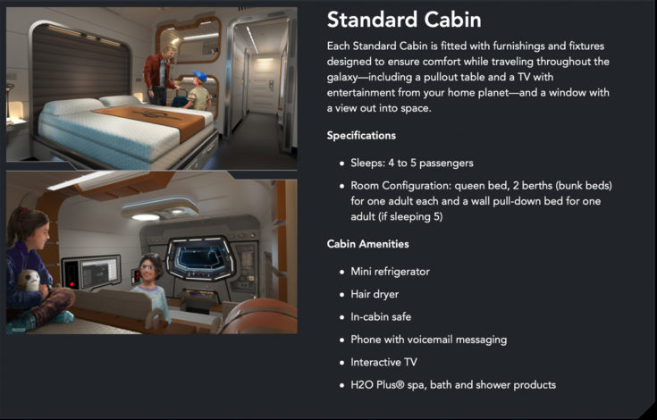 Star Wars Galactic Starcruiser | Full Room Tour & Photos