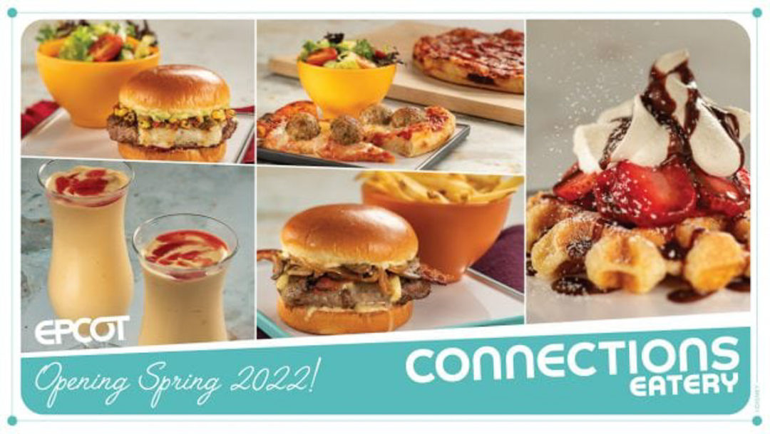 Connections Café and Eatery Coming to EPCOT | Details & Menu