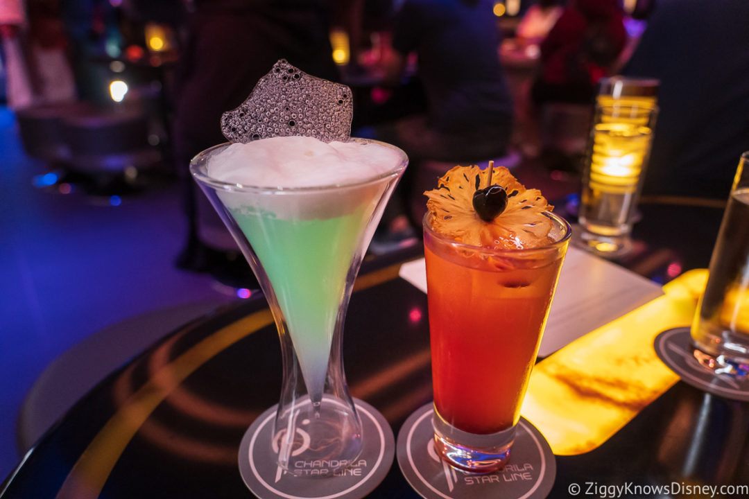 Sublight Lounge on Star Wars: Galactic Starcruiser | Menu & Info