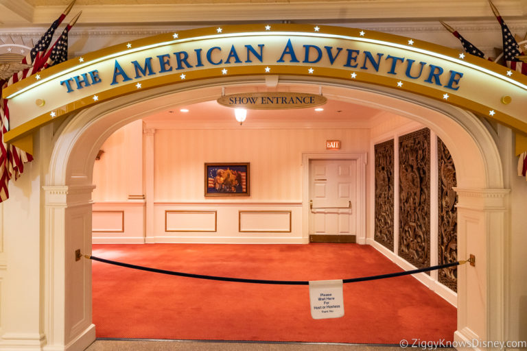 American Adventure Now Open from Refurbishment in EPCOT