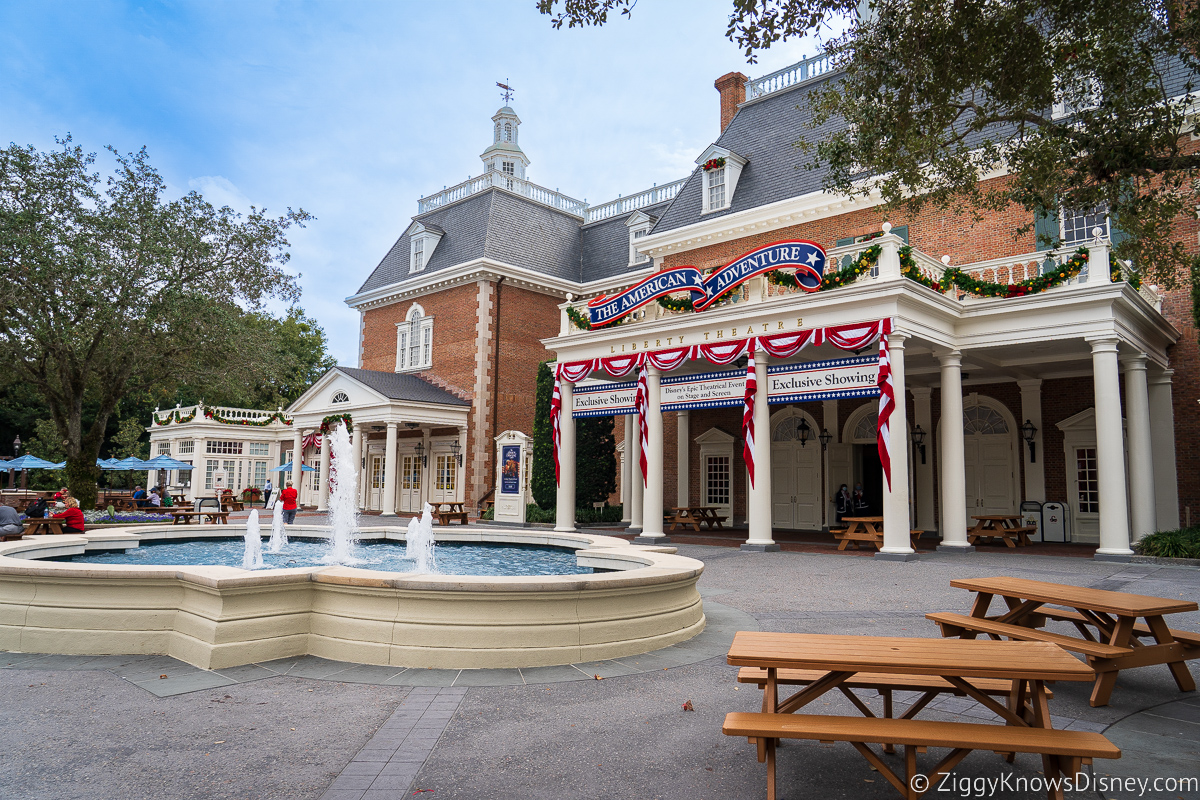 American Adventure Now Open from Refurbishment in EPCOT