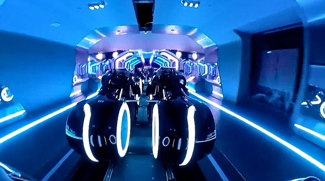 TRON Lightcycle Run Roller Coaster Ride | Updates & Opening
