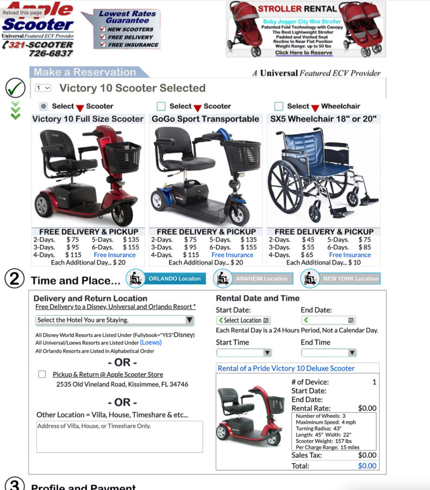 Scooter Rentals & ECVs at Disney World | Guide & FAQs